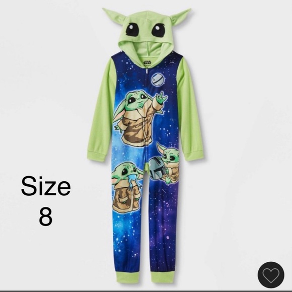 Pajamas | Boygirl Star Wars Mandalorian Grigu Blanket Sleeper Size ...